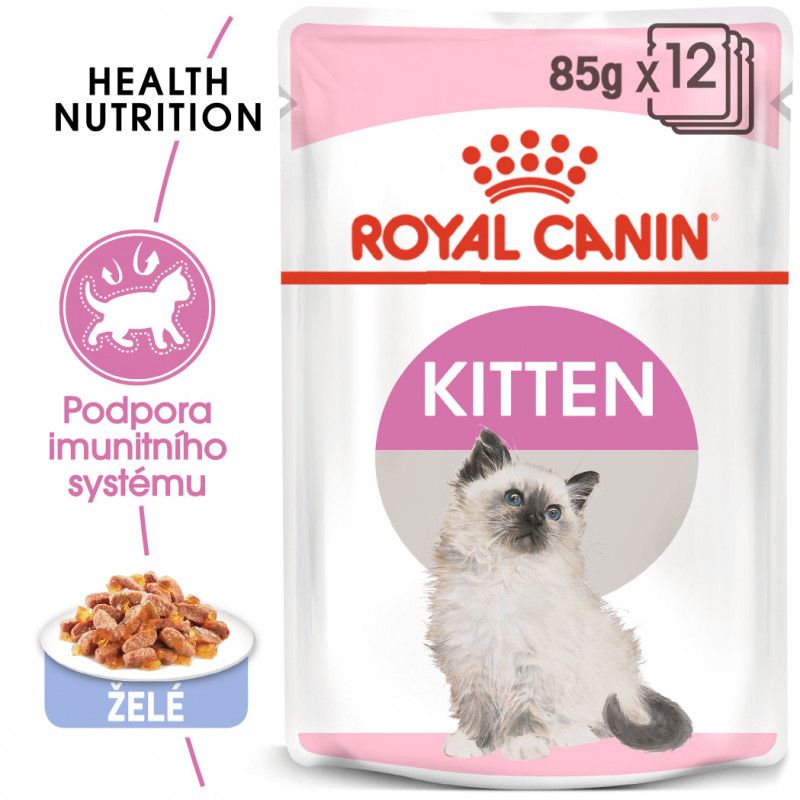 Royal Canin Kitten Instinctive Jelly kapsička pro koťata v želé 12 x 85 ...