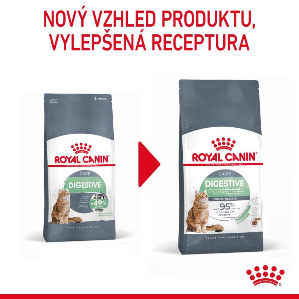 Royal Canin Feline Digestive Care 10 kg - Veterix.cz